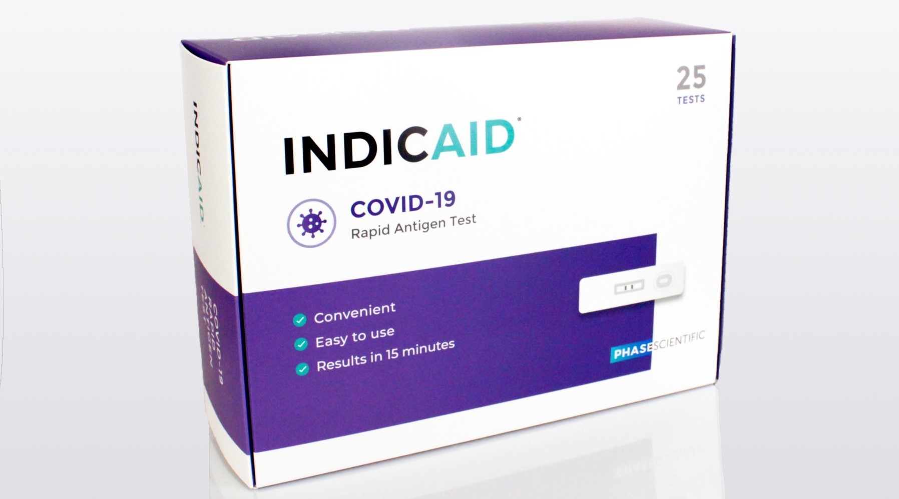 INDICAID Rapid Antigen Test (25 Tests) ($16 per test) - Dorsia Equipment